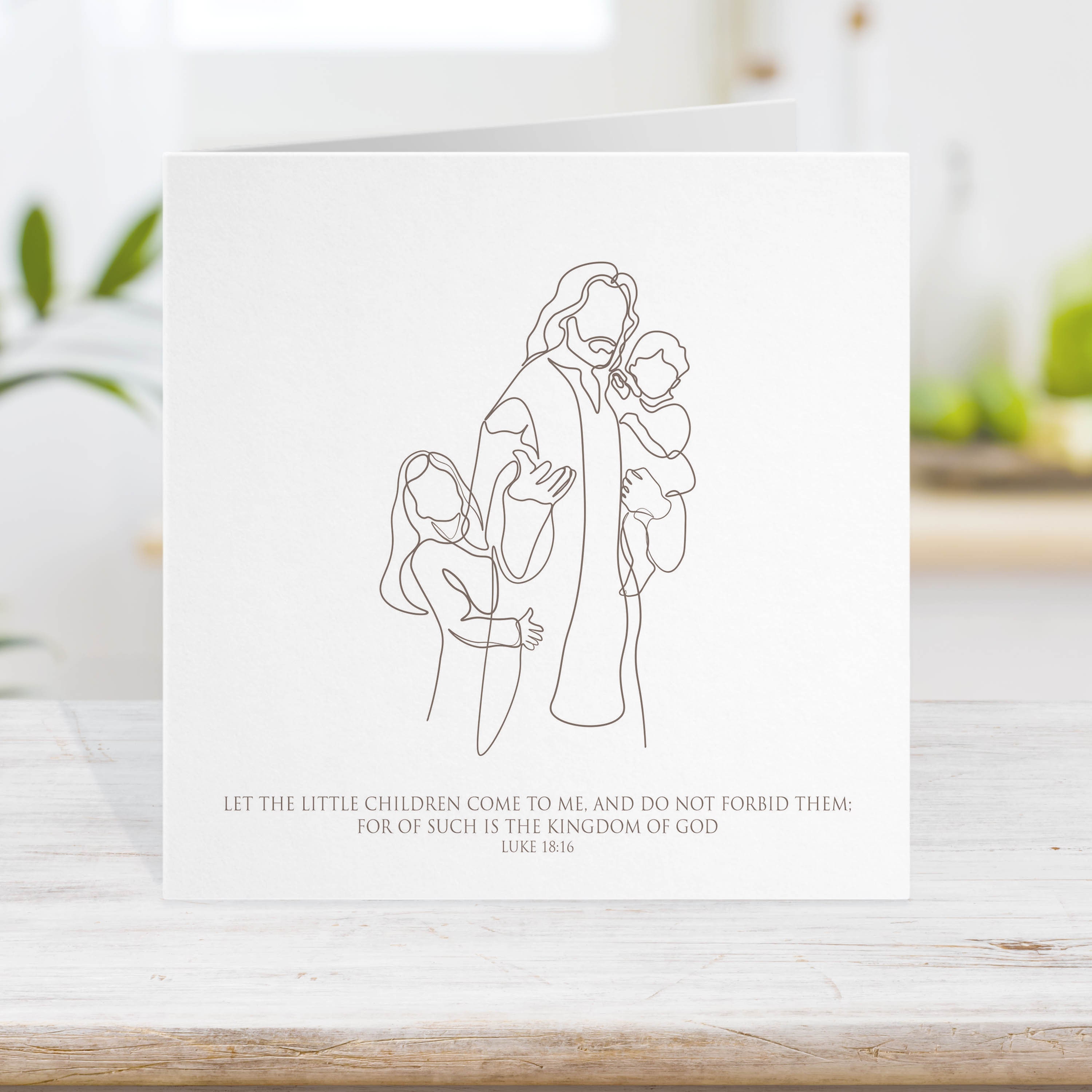 Children Jesus Card Baptism Christening Card Bible Religious | Etsy