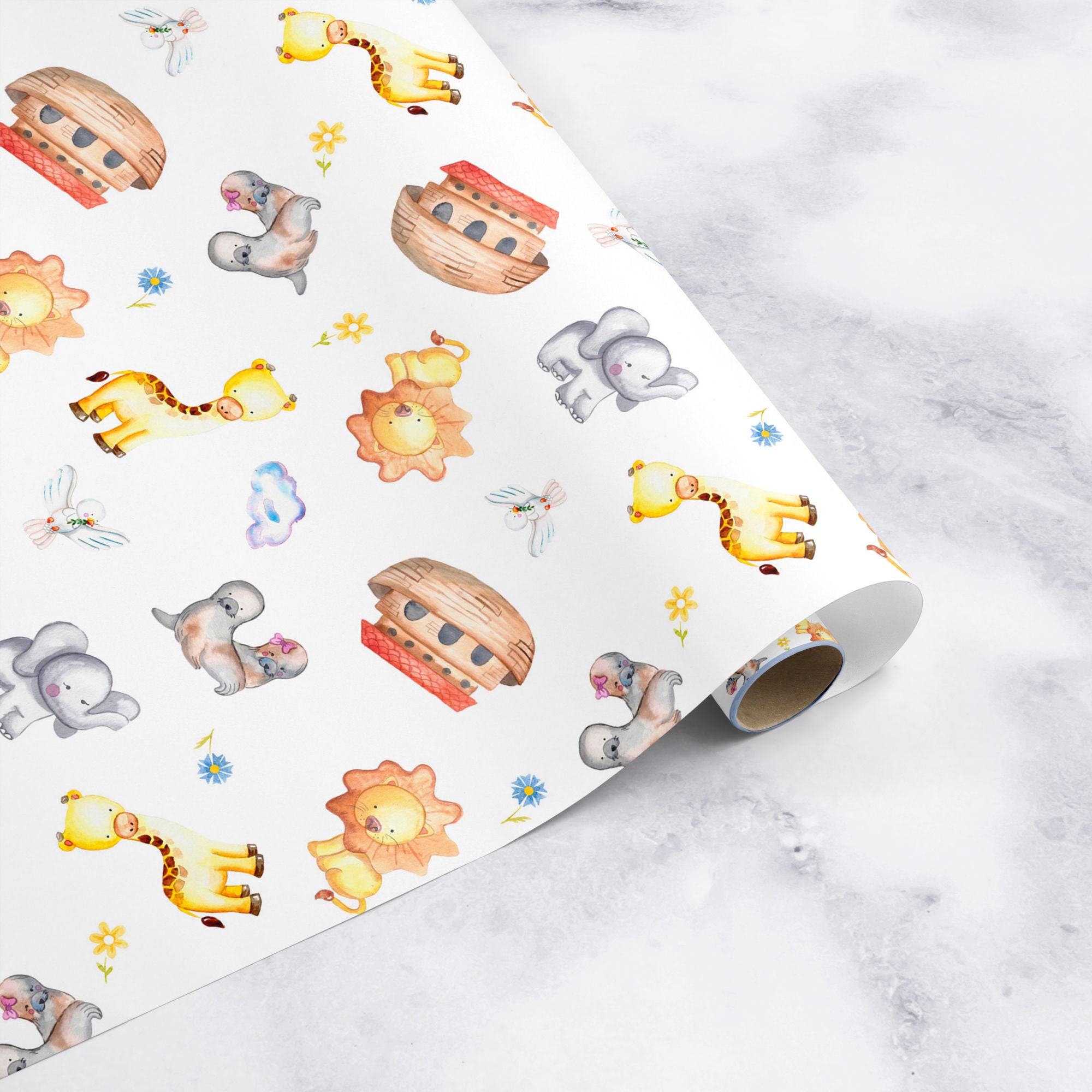 Violets Wrapping paper floral wrapping paper Spring wrapping | Etsy