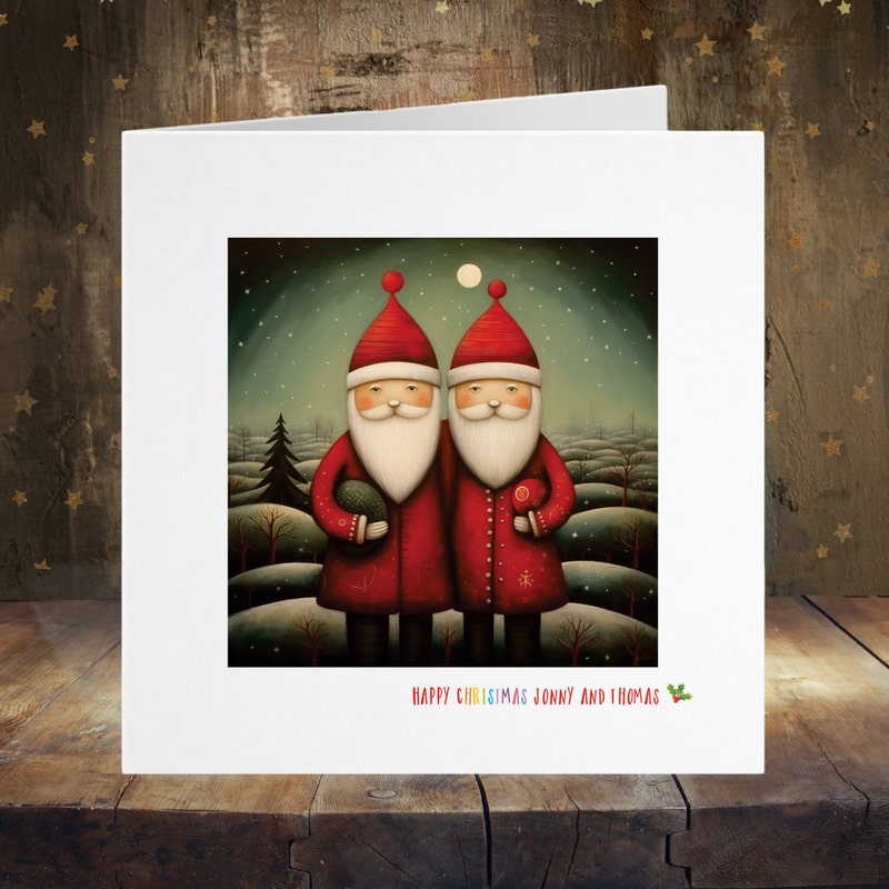 Gay Christmas Cards Sets - Etsy