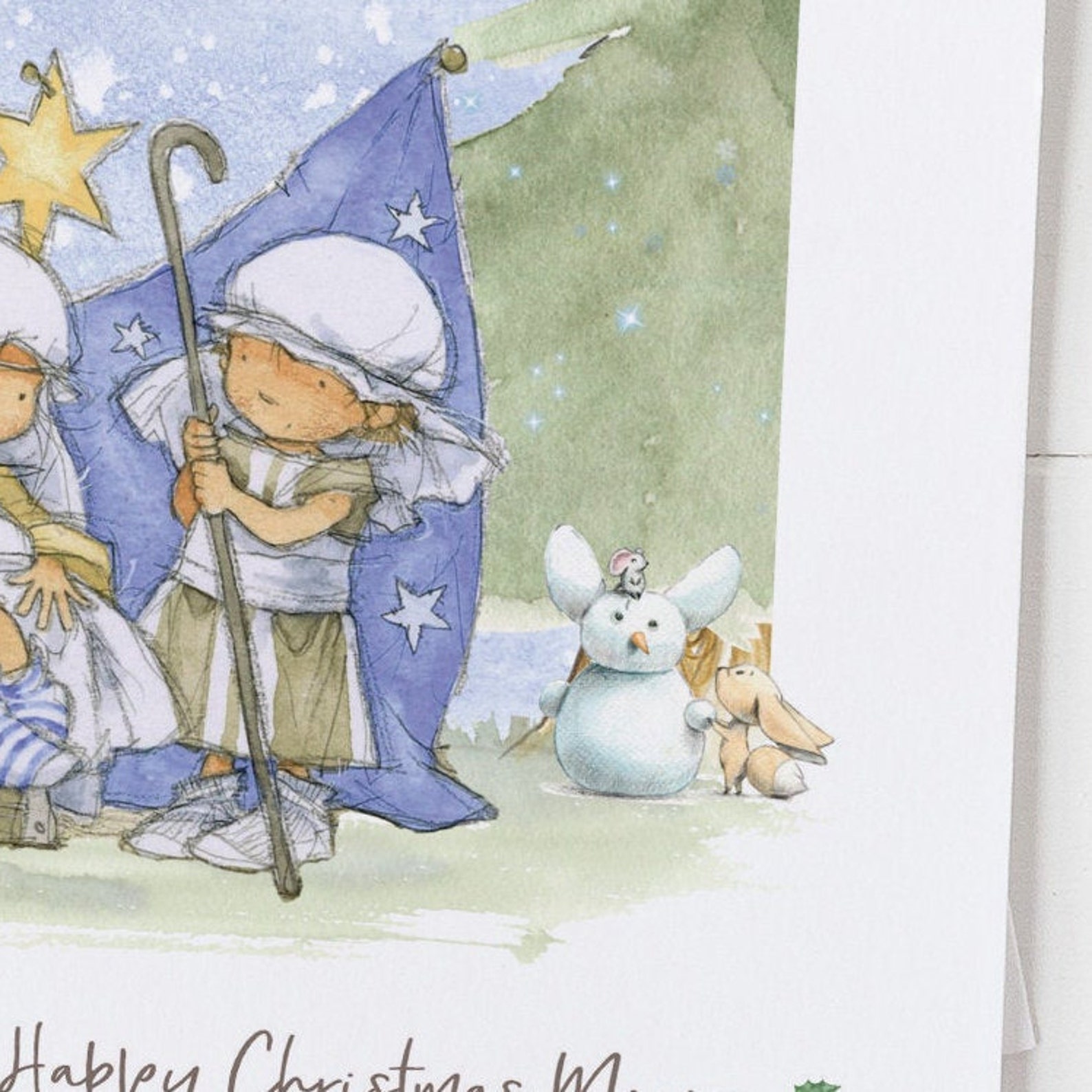 Nativity Card Nativity Set Scene Carte De La Nativité Kids - Etsy UK