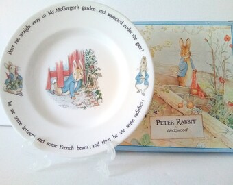 Peter Rabbit Plate | Etsy