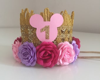 Minnie mouse crown | Etsy