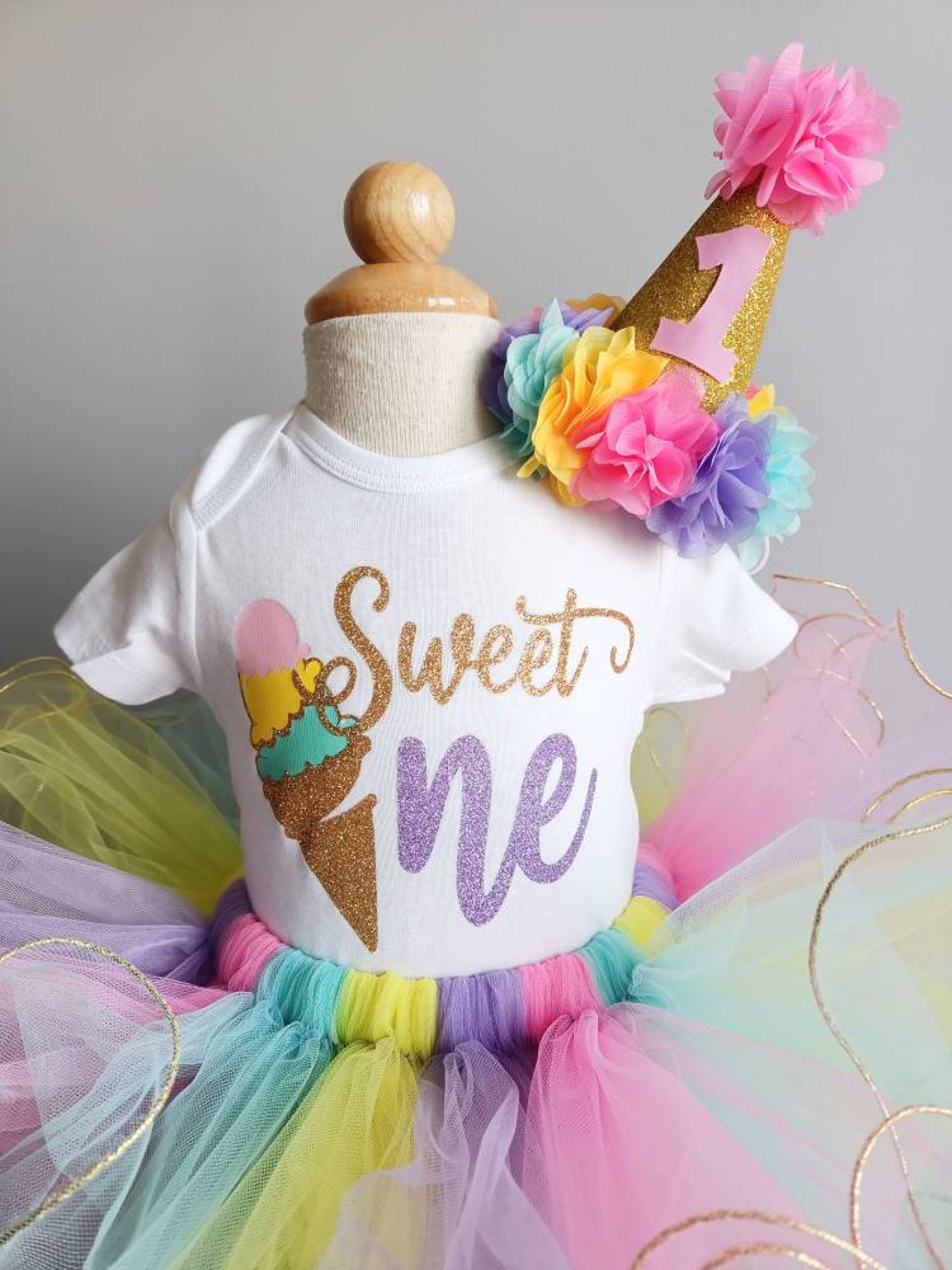 İce Cream Ice Cream Birthday Outfit - Etsy
