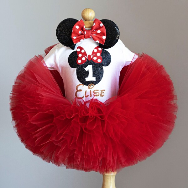 Minnie Mouse Tutu - Etsy