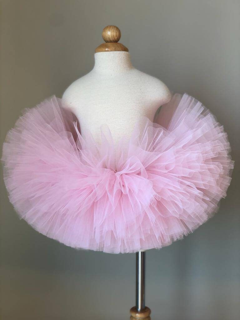 Tutú rosa claro tutú para bebé tutú rosa traje de pastel | Etsy