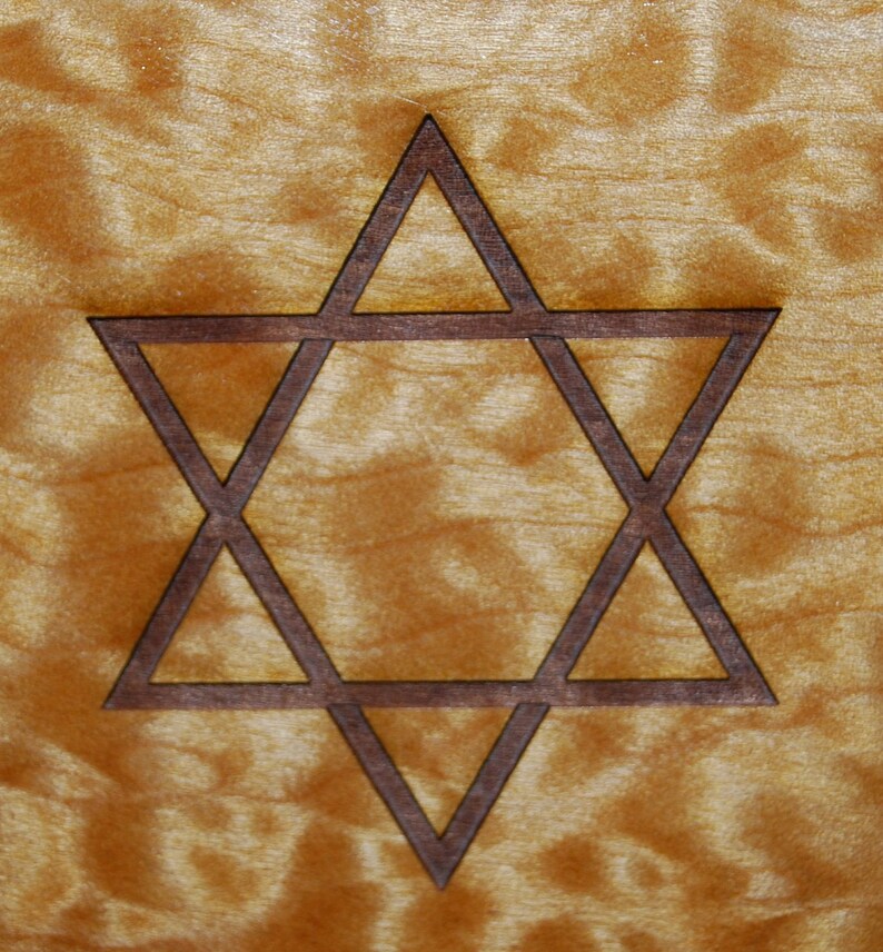 Example of Laser Engraved-"star of David" and Others-on Various ...
