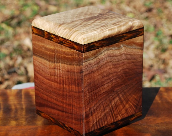 Wooden Tear Drop Ashes Urn Unique Urn Cremation Australian Made Wooden ...