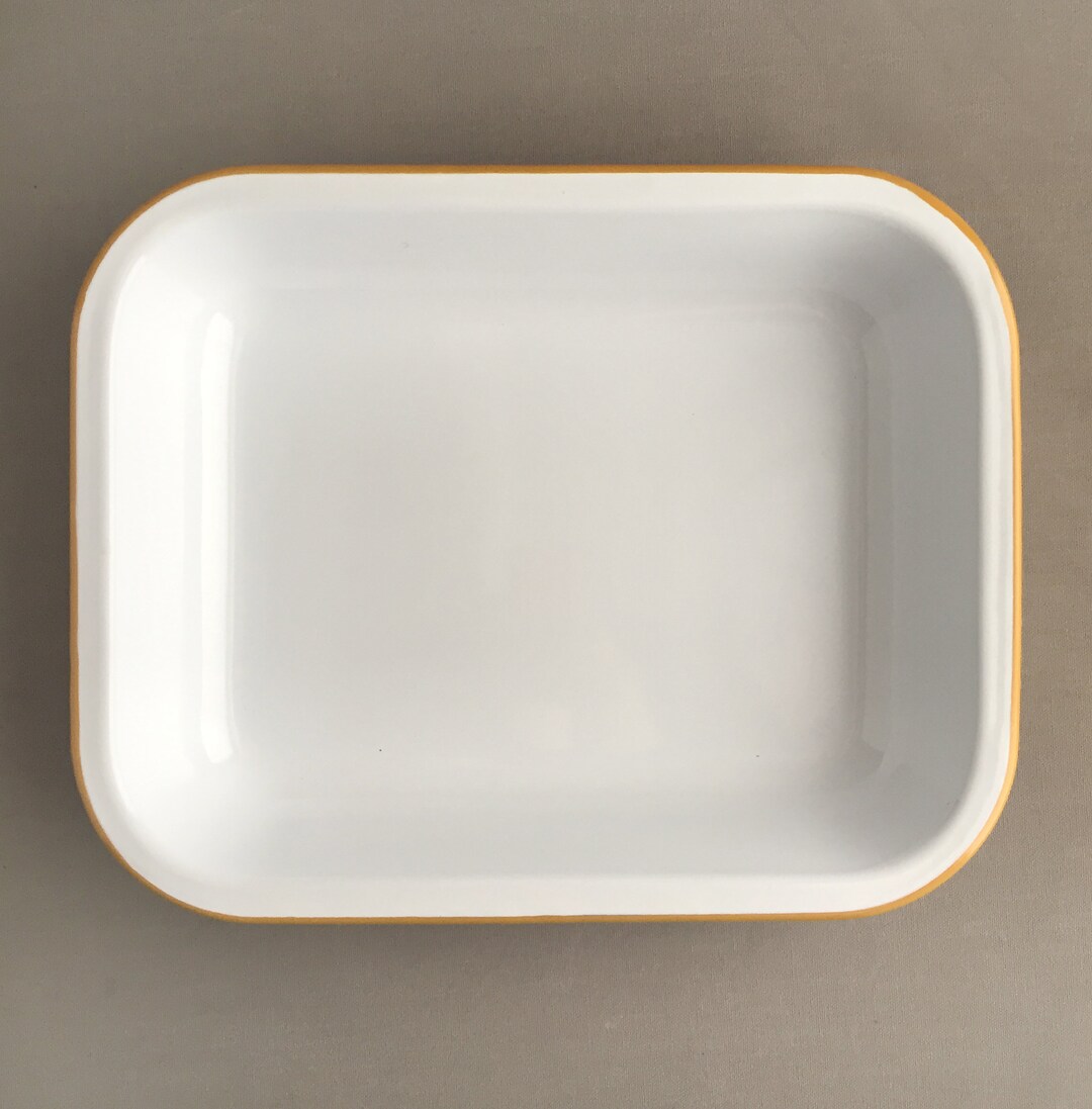 Enamelware Baking Pan - Etsy