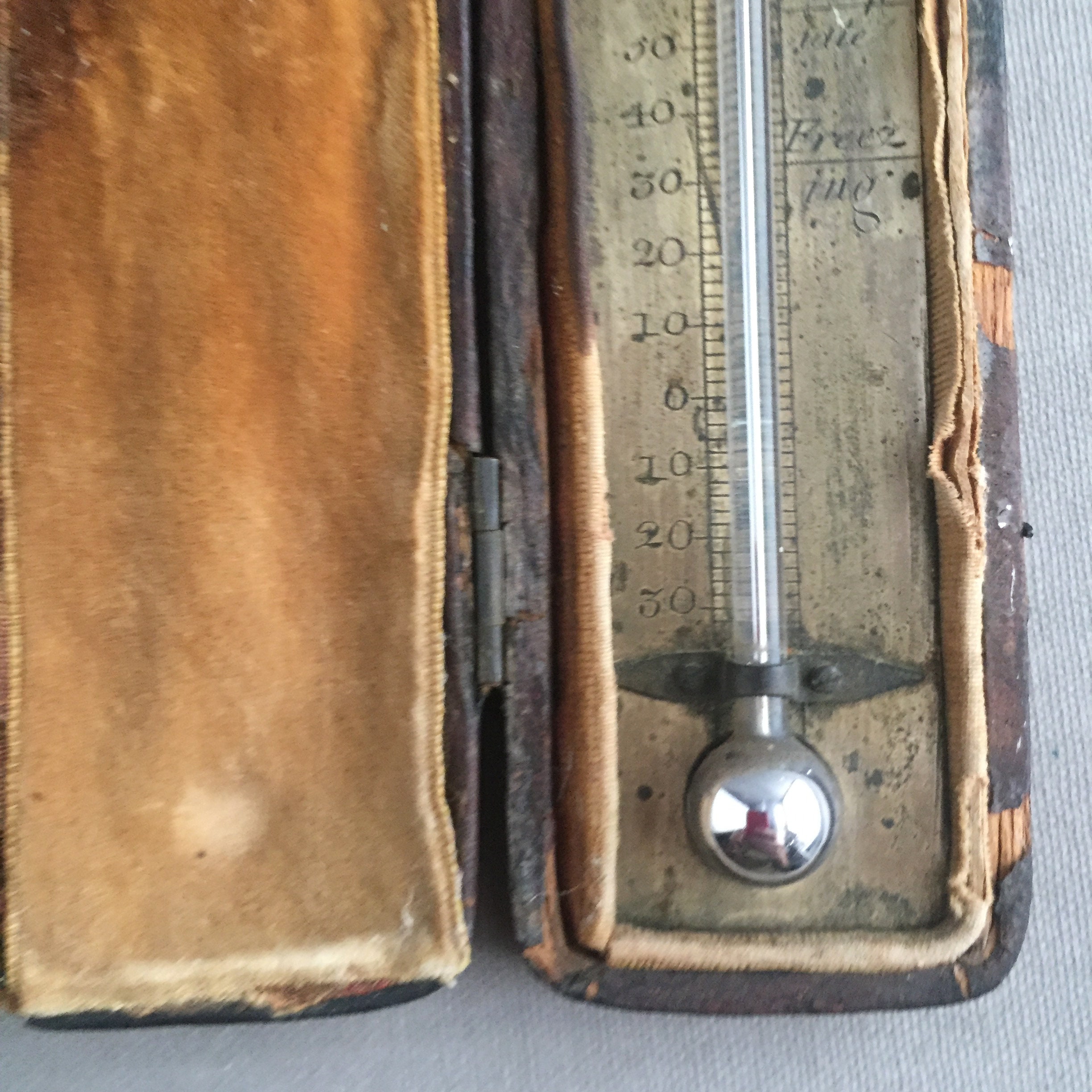 First Mercury Thermometer