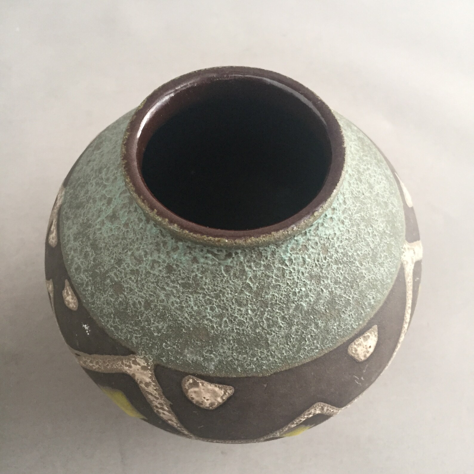 Pair of West German Style Ceramic Pots | Etsy