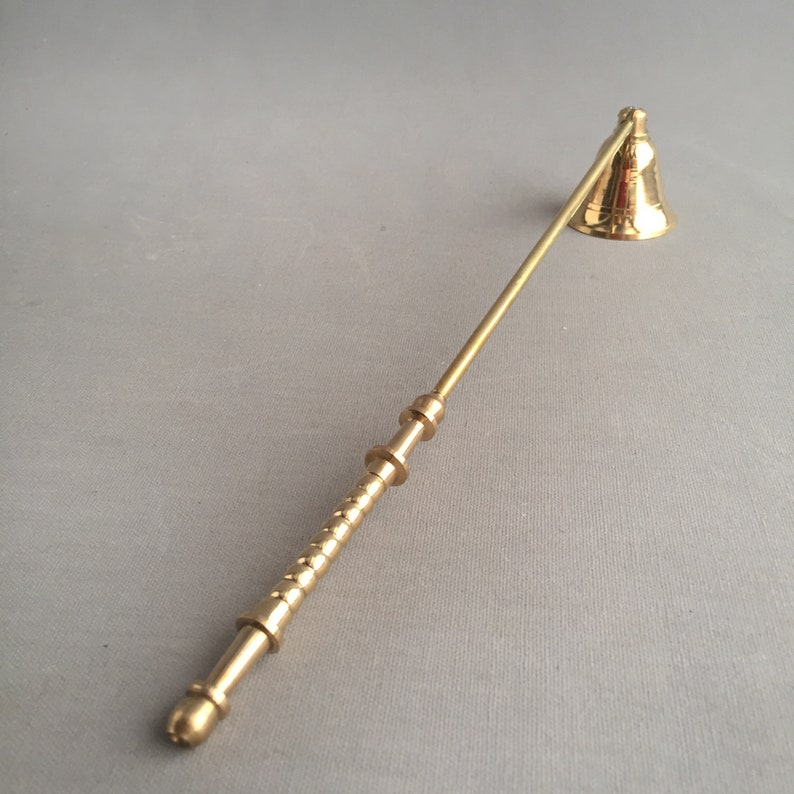 Solid Brass Candle Snuffer - Etsy