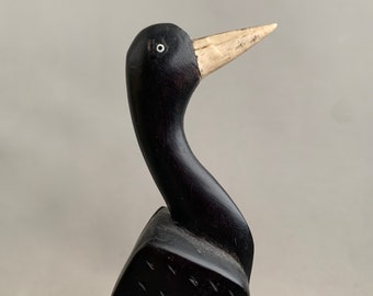 Feathers Gallery Knysna Birds of African Egret Hand Carved Wooden Bird ...