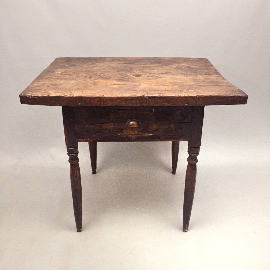 Solid Oak Georgian Bakers Table - Etsy UK