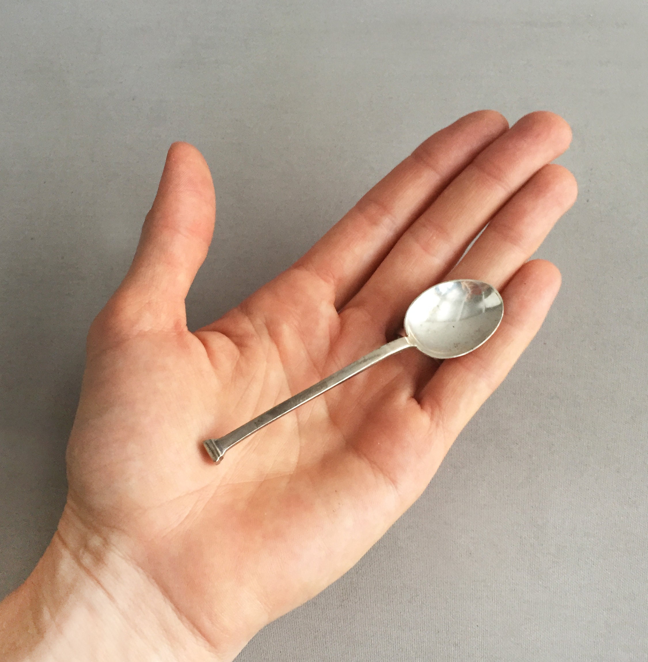 3 Small Silver Spoons 3 Small Silver Spoons