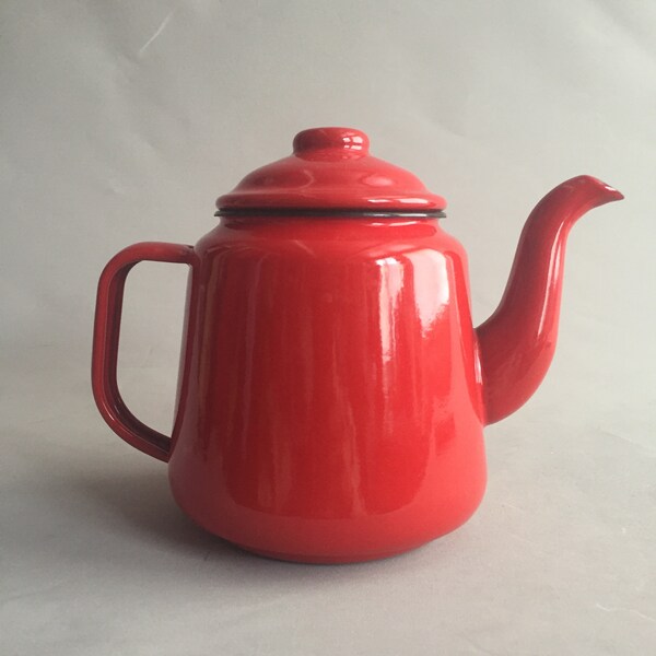 Enamel Tea Pot - Etsy
