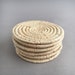 Set of 6 Raffia Coasters - Etsy