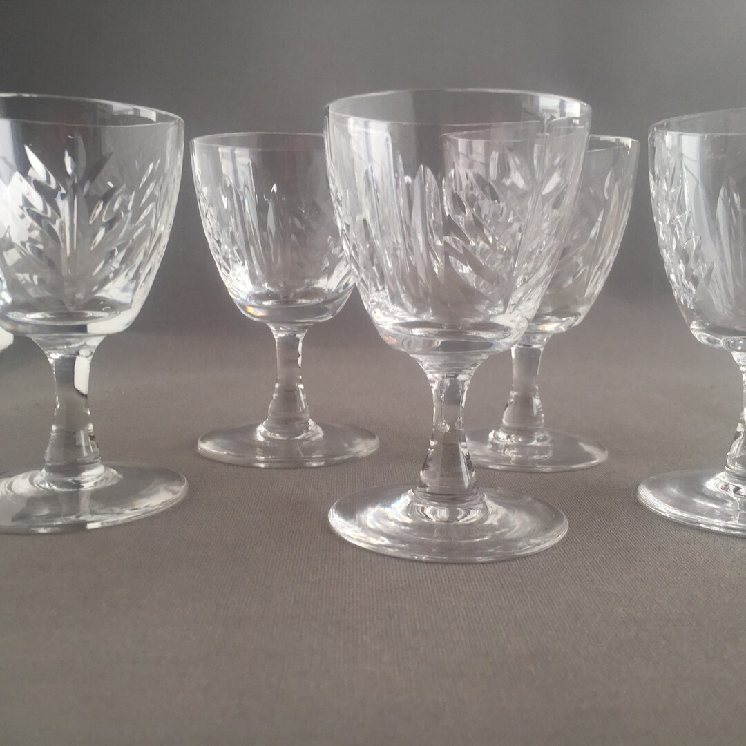 Crystal Aperitif Glasses - Etsy