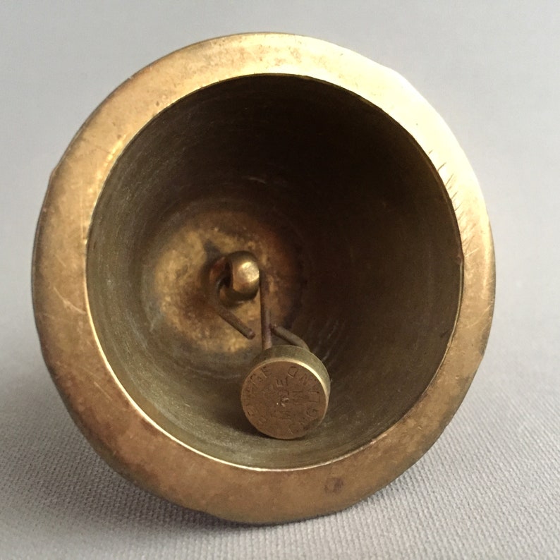 Embossed Brass Bell | Etsy UK