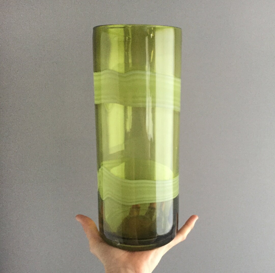 Very Large Studio Glass Vase - Etsy UK