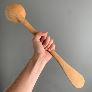 Hand Carved Wooden Spoon and Spurtle - Etsy