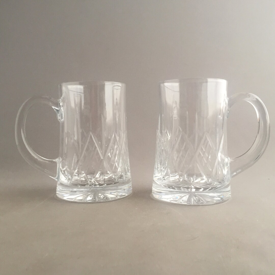 Lead Crystal Tankard Set - Etsy