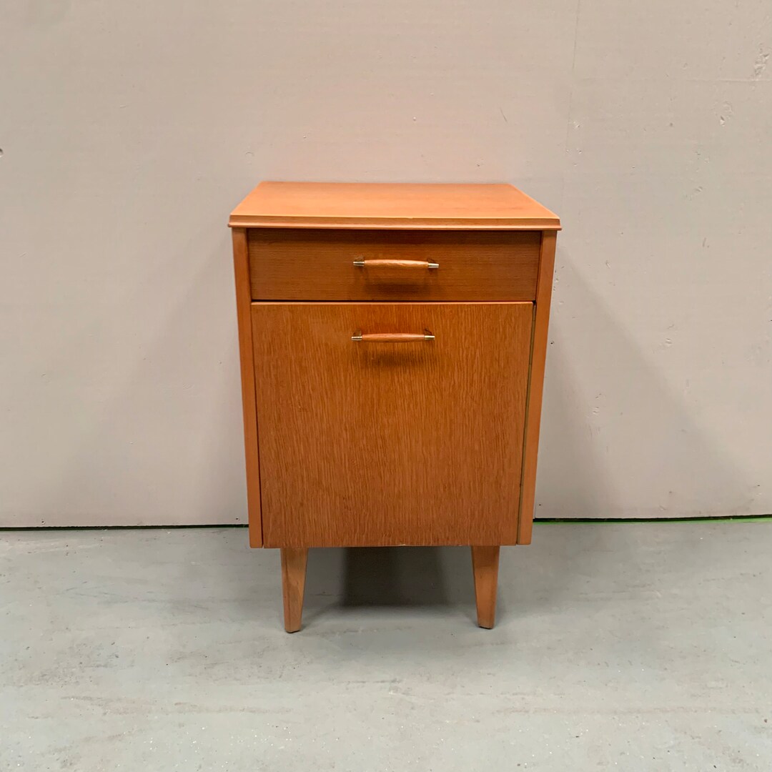 1960s Teak Bed Side Table / Night Stand by Lebus - Etsy UK