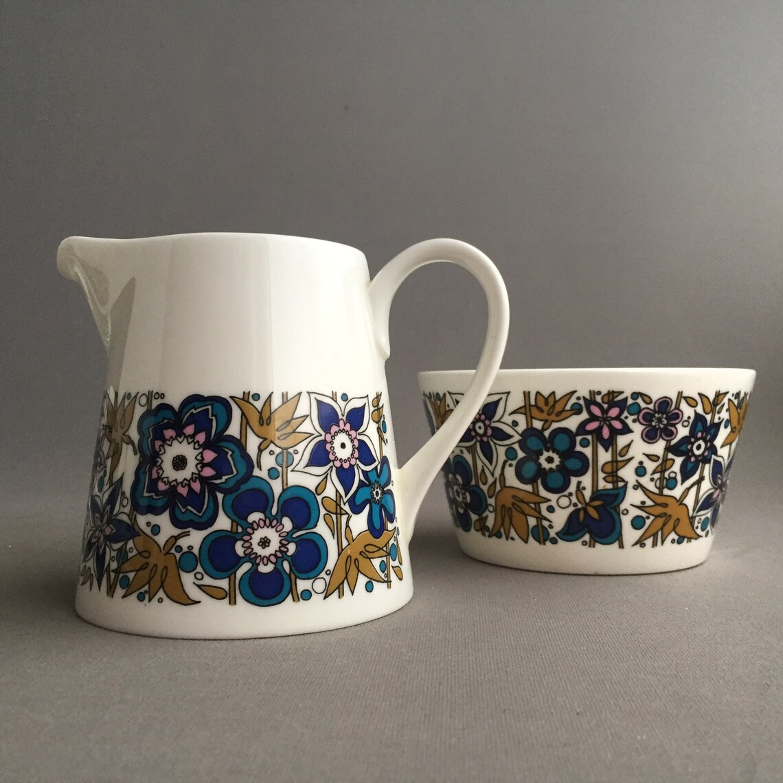 1970s Tea/coffee Set- Bone China - Etsy