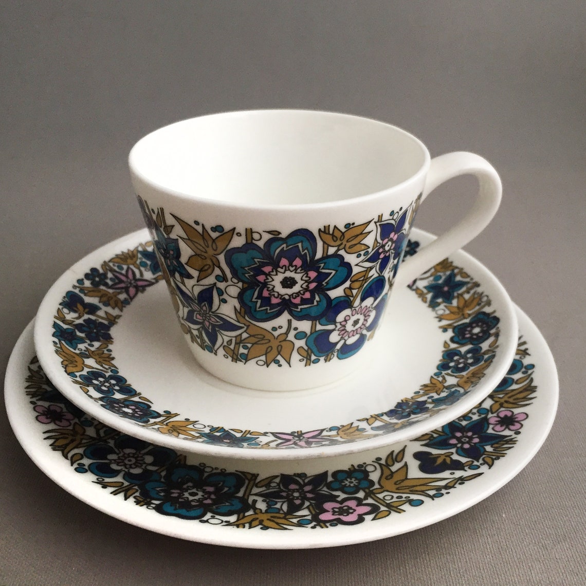 1970s Tea/coffee Set- Bone China - Etsy