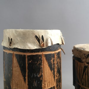 Antique African Drum Set - Etsy UK