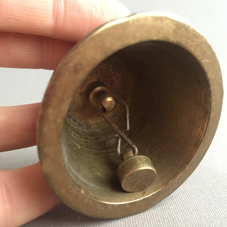 Embossed Brass Bell | Etsy UK