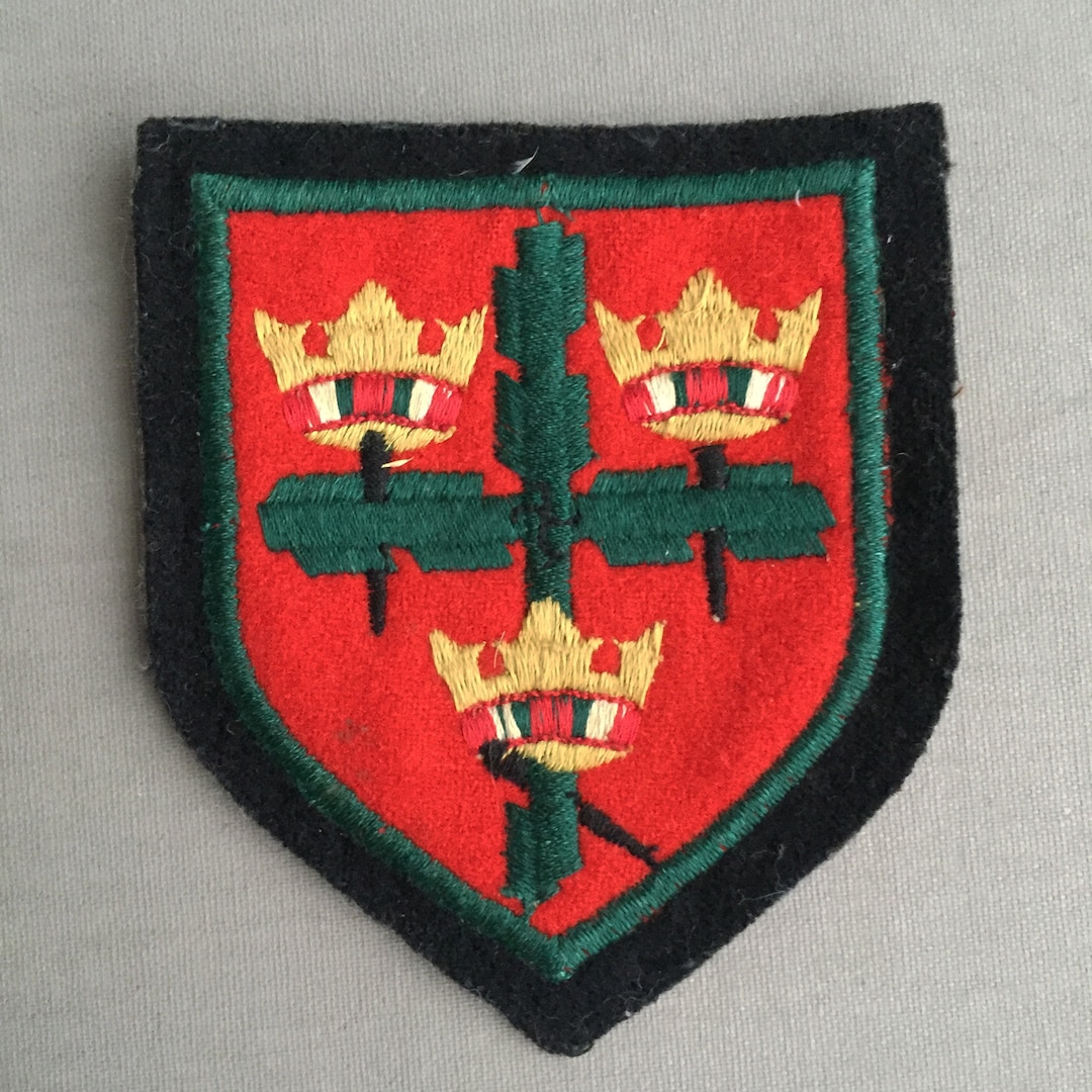 Vintage Colchester Coat of Arms Patch - Etsy