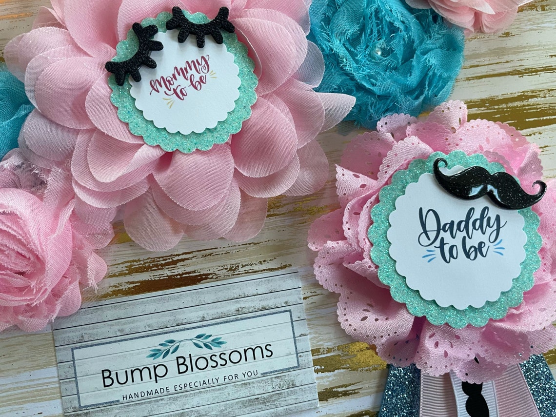 Stashes or Lashes Gender Reveal Maternity Sash Sashes or | Etsy