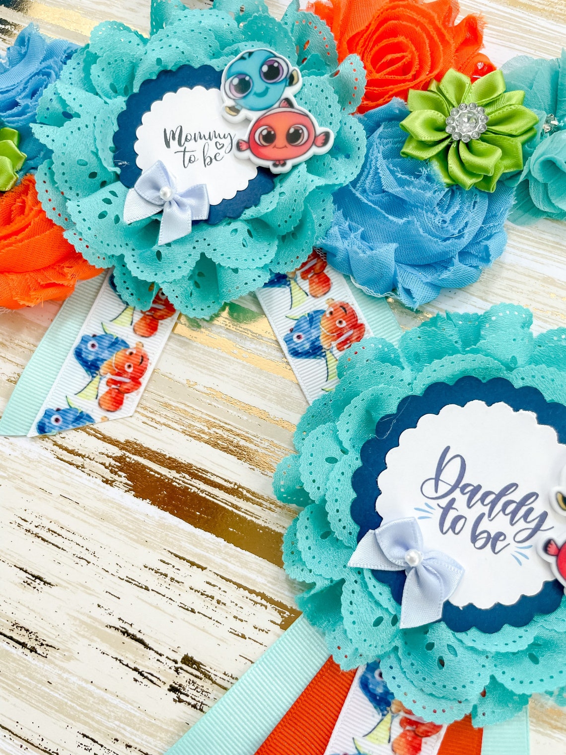 Finding Nemo, Finding Dory Baby Shower Sash, Nemo Baby Shower, Mommy to ...