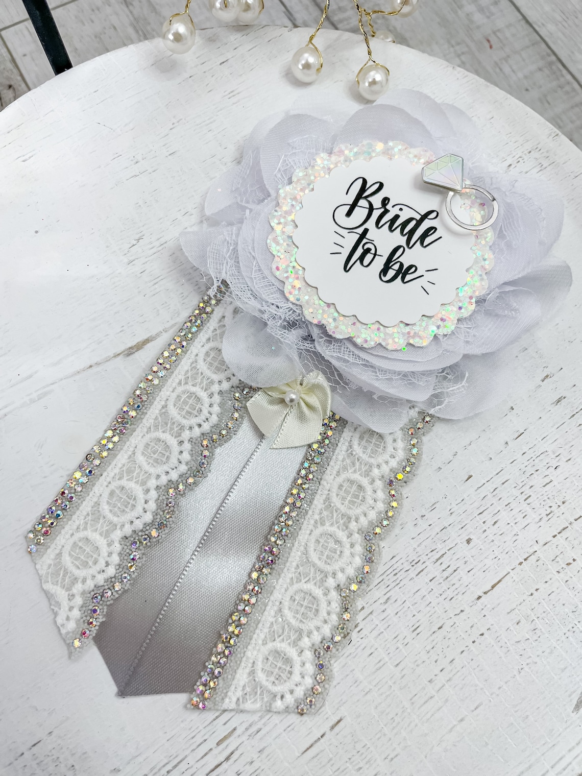 Bride to Be Pin Bridal Shower Pin Bride Pin for Bridal - Etsy