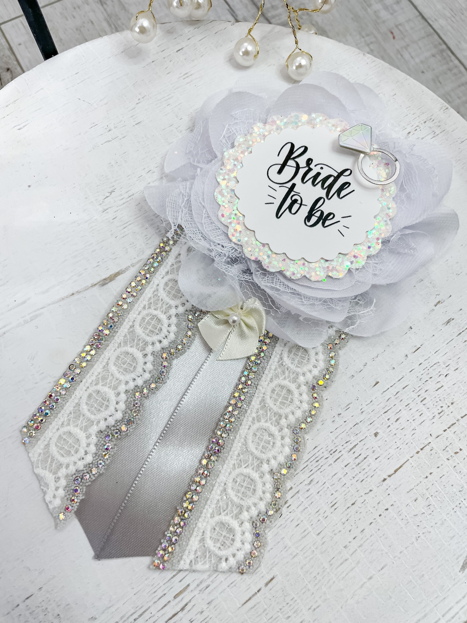 Bride to Be Pin Bridal Shower Pin Bride Pin for Bridal - Etsy