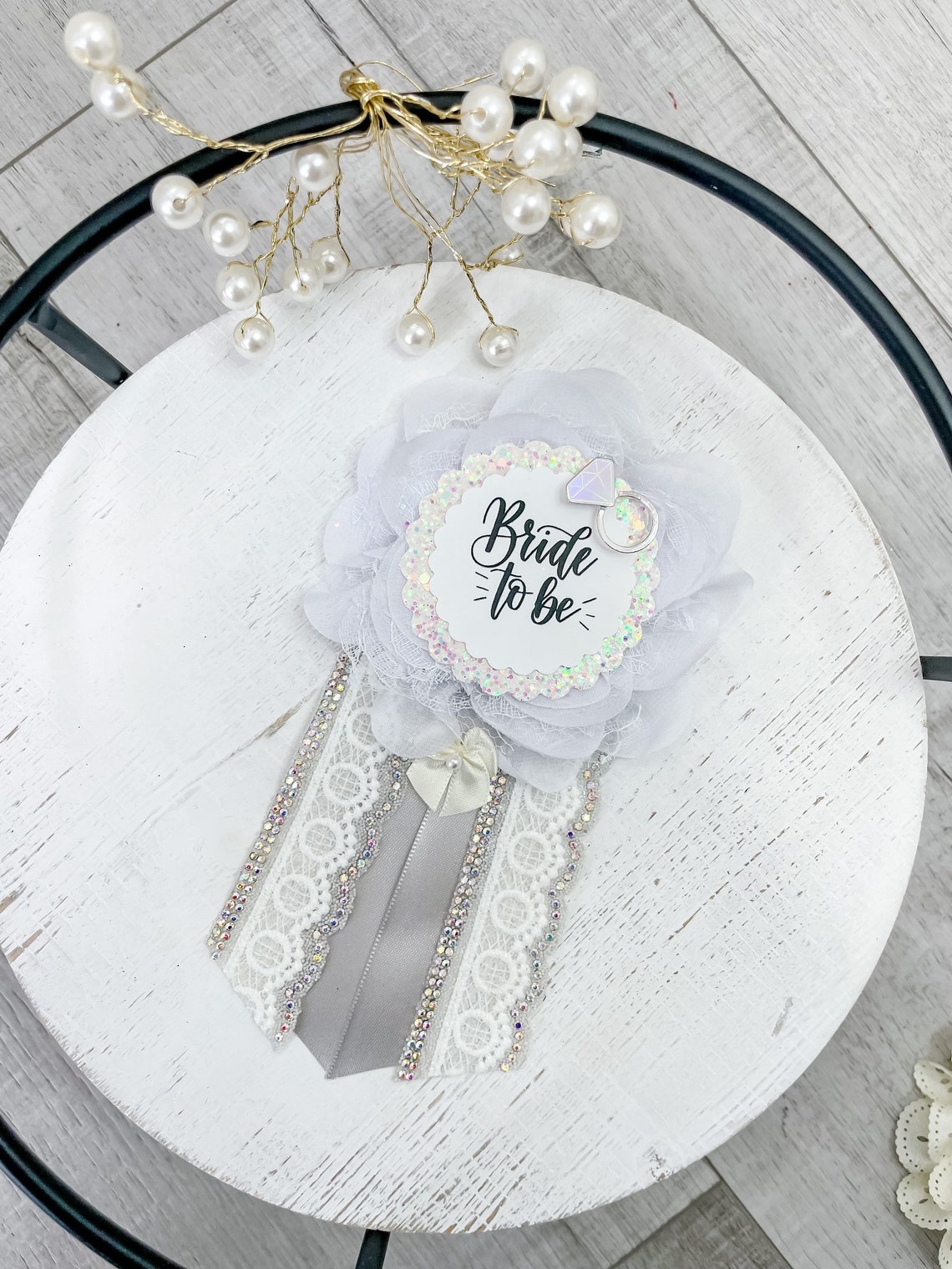 Bride to Be Pin Bridal Shower Pin Bride Pin for Bridal - Etsy