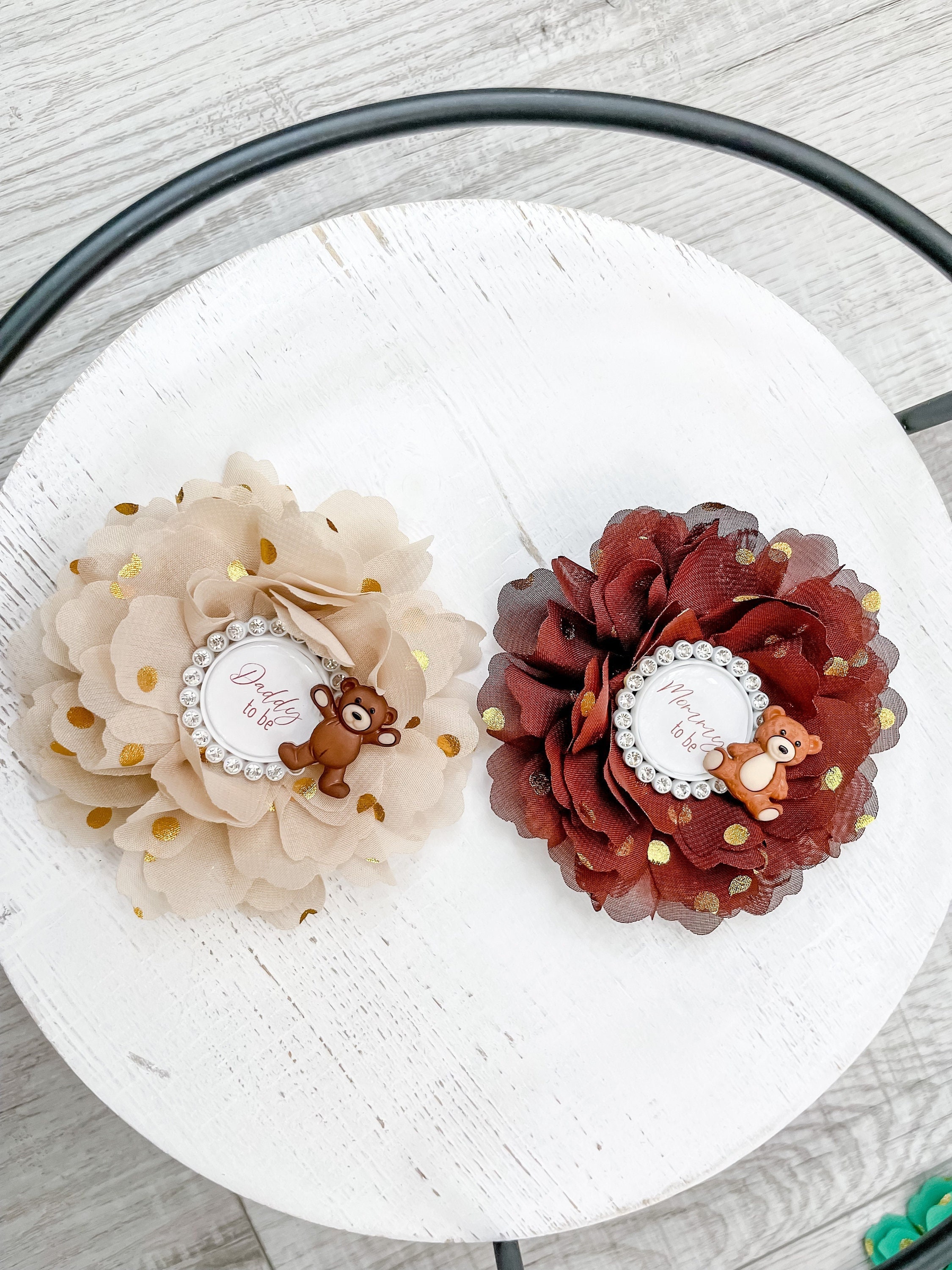 Teddy Bear Baby Shower Pin for Mom to Be Teddy Bear Baby - Etsy