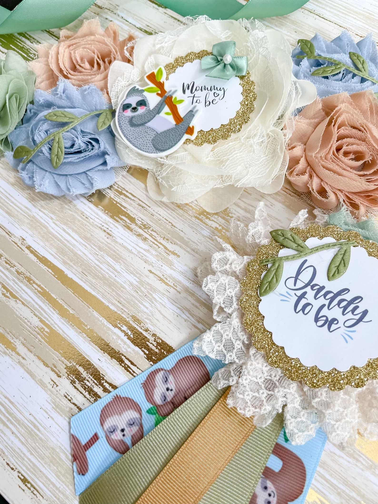 Sloth Maternity Sash Sloth Baby Shower Sash Sloth Theme - Etsy