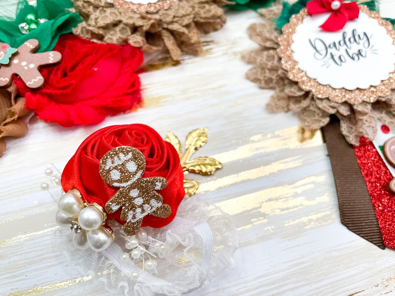 Gingerbread Baby Shower Maternity Sash, What's Baking Mom to Be Sash ...