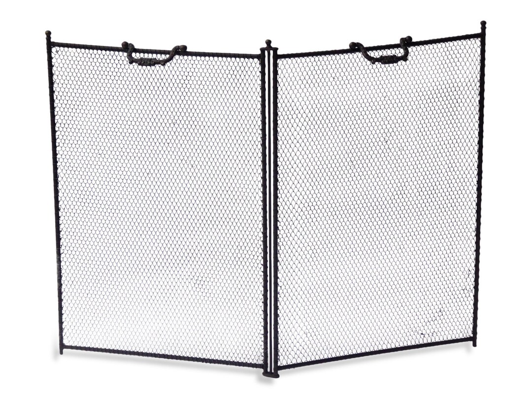 Small Elegant French Fireplace Screen Handmade, New 17 to 25 Wide - Etsy