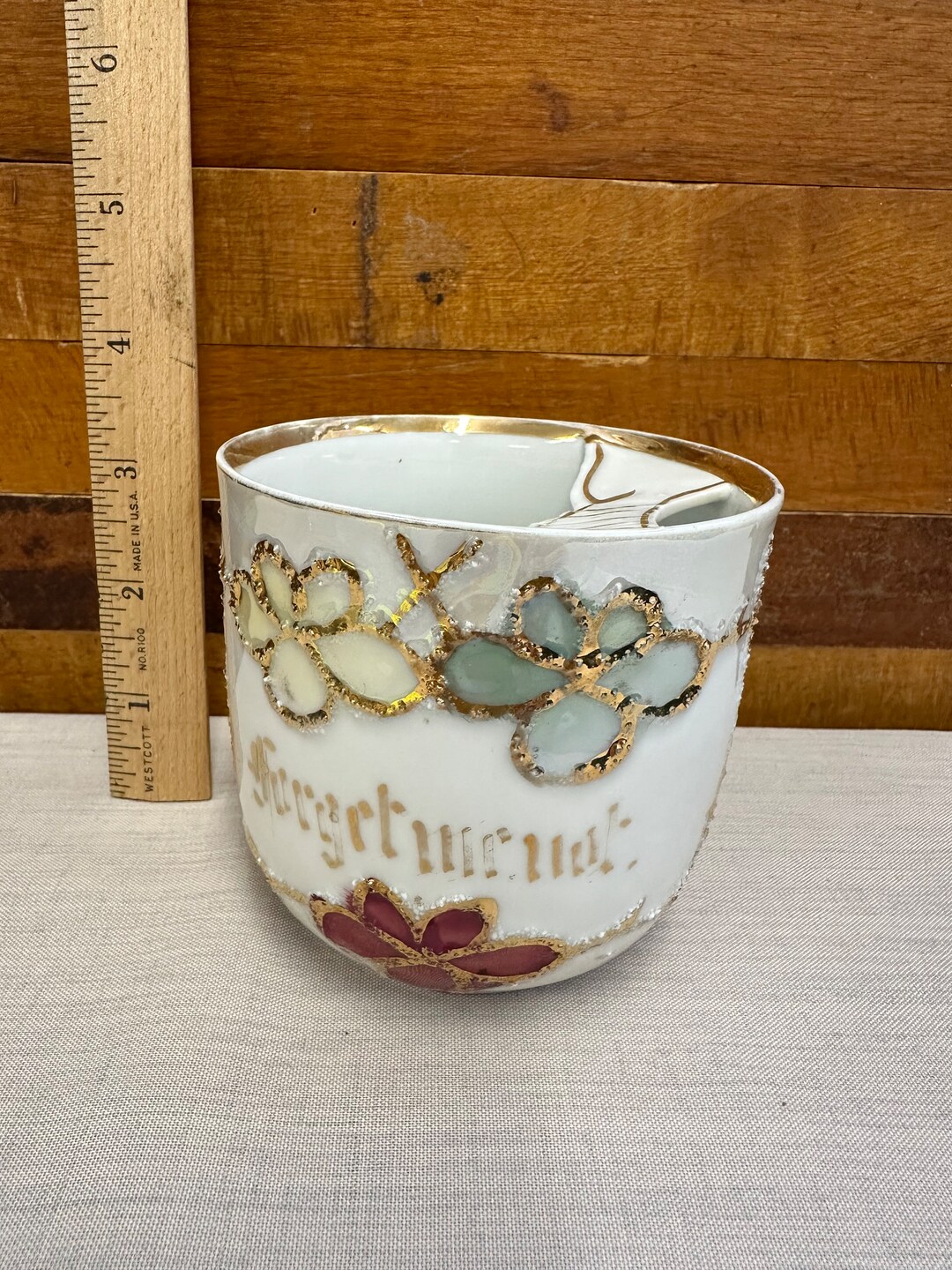 Antique Moustache Cup - Etsy