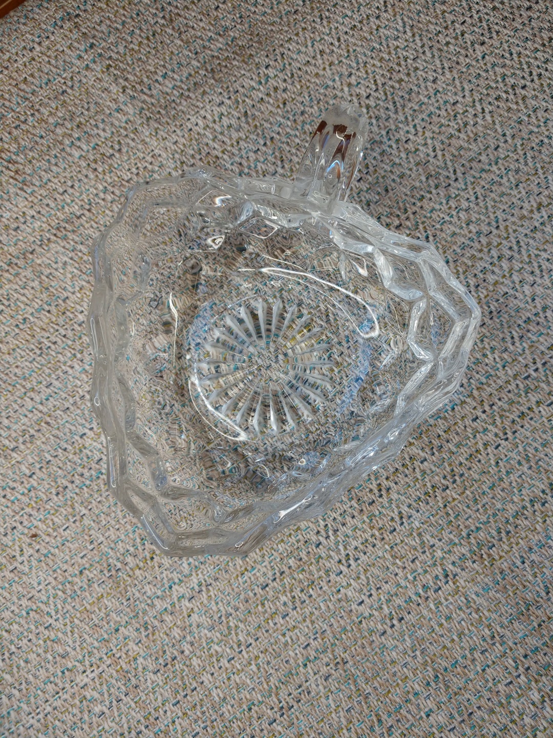 Fostoria Three Sided Dish - Etsy