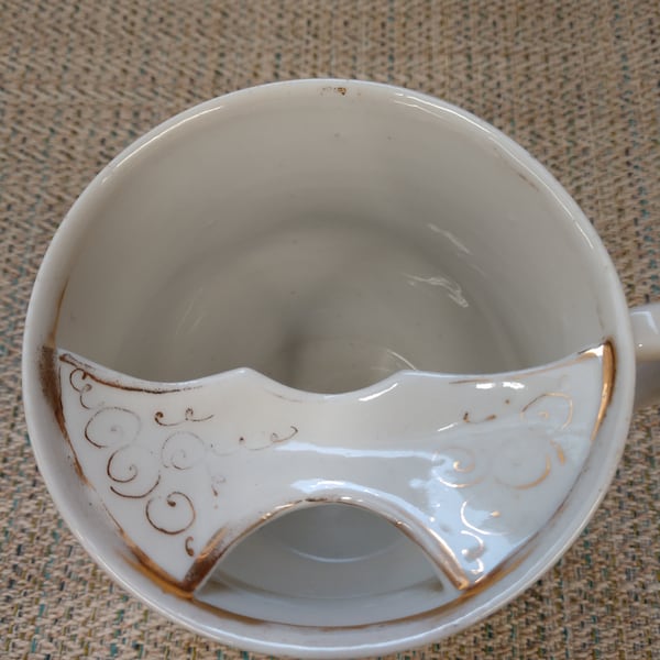 Antique Mustache Cup - Etsy