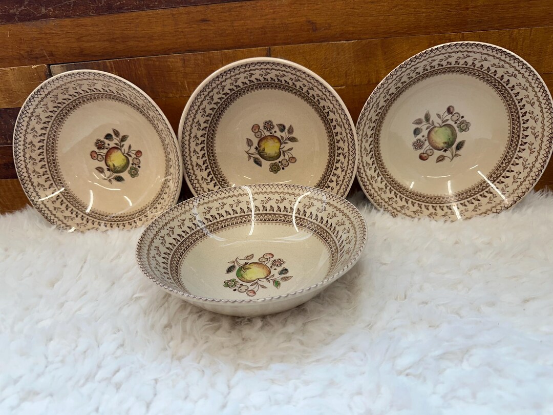 Staffordshire Old Granite Fruit Sampler Bowls - Etsy