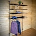 Clothes Rack With Shelves Shelving Unit With Clothes Rail | Etsy