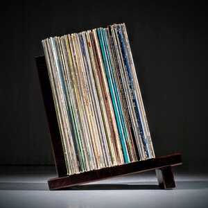 Vinyl Record Display Rack, Wooden Vinyl Record Stand, Vinyl Record ...