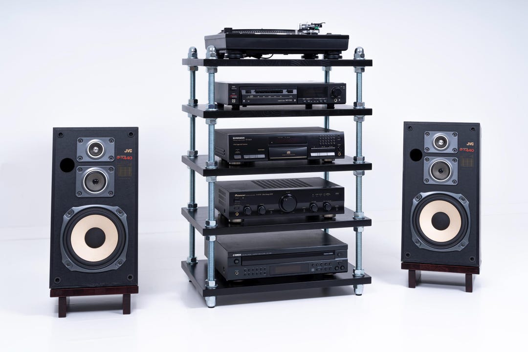 Audiophile Audio Rack / Record Player Stand / Turntable Stand ...