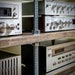 Audio Rack With Adjustable Oak Shelves / Record Player Stand / Media ...