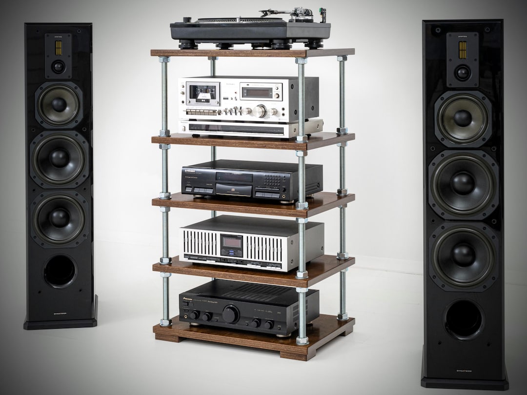 Adjustable Hifi Audio Rack - Heavy Duty Audio Rack | Custom Hifi ...