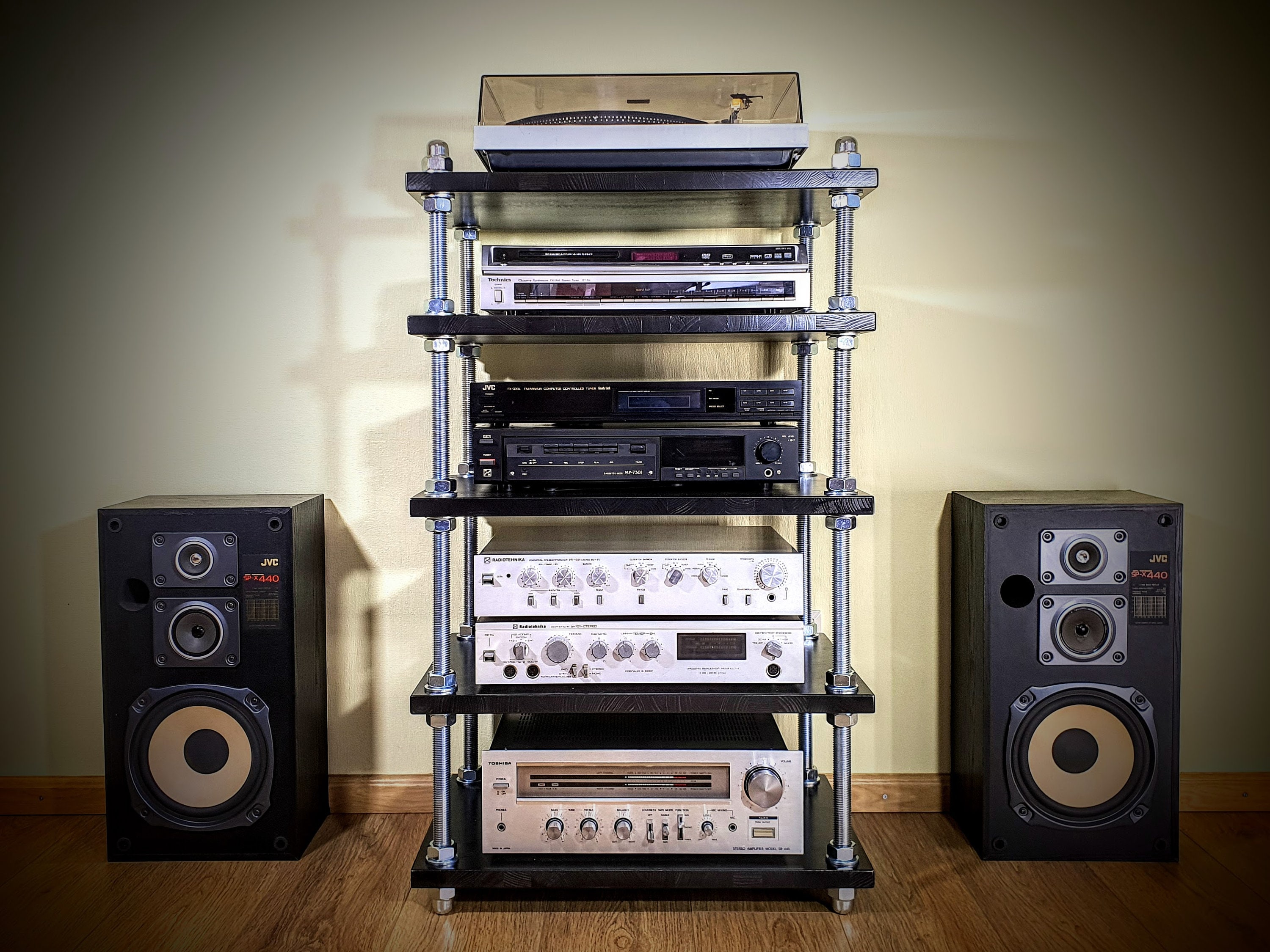 Audiophile Audio Rack / Record Player Stand / Turntable Stand - Etsy ...